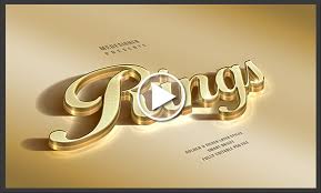 3D Golden & Silver Layer Styles Vol.2 Free Download | - Designfreek.Com