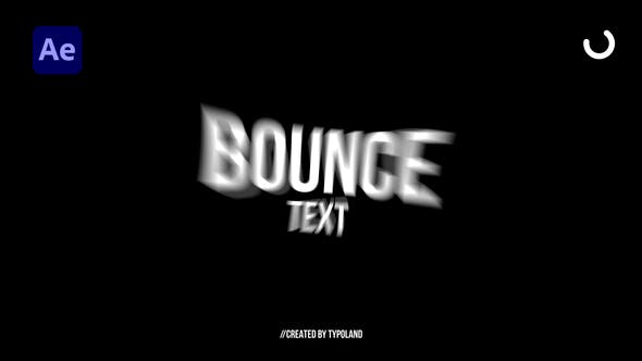 100+ Bounce Text Animations 36399259 | Free after Effect Template